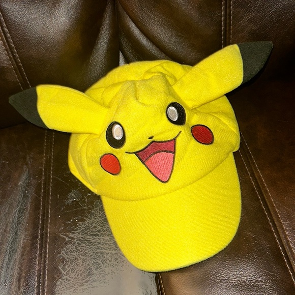 Pokemon | Accessories | Kids Youth Pokmon Pikachu Hat Cloth Costume ...